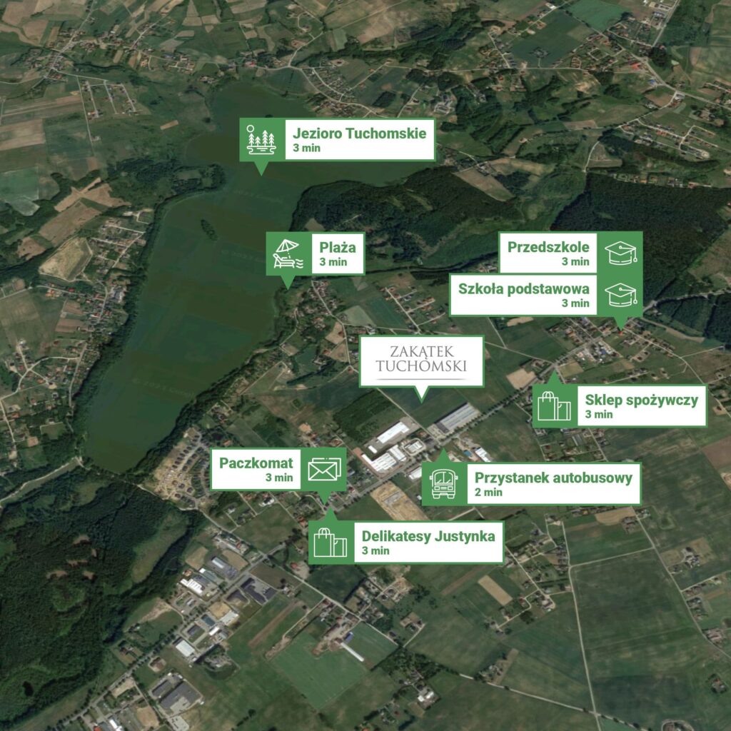 Nowe domy na sprzedaż Tuchom - Zakątek Tuchomski | Lokum